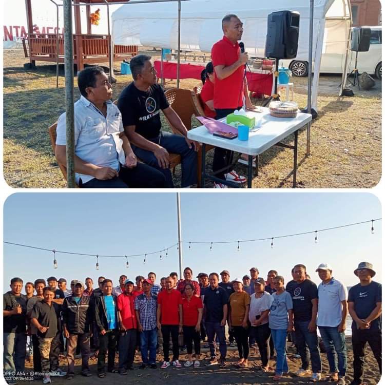 Remly Kandoli Kukuhkan Tim Pemenangan Kecamatan Ratahan, Pasan, Ratahan ...